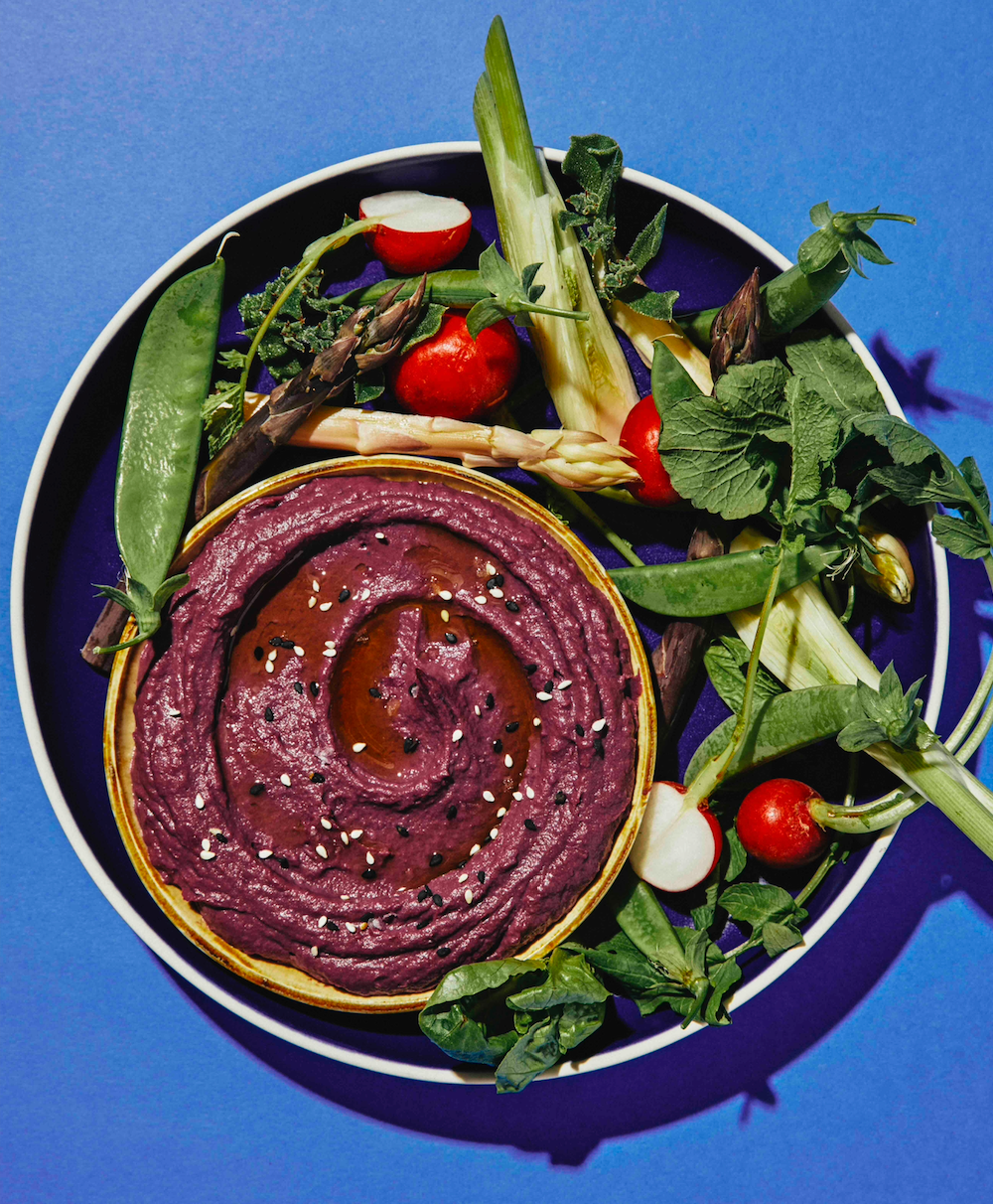 Starling Purple Sweet Potato Hummus