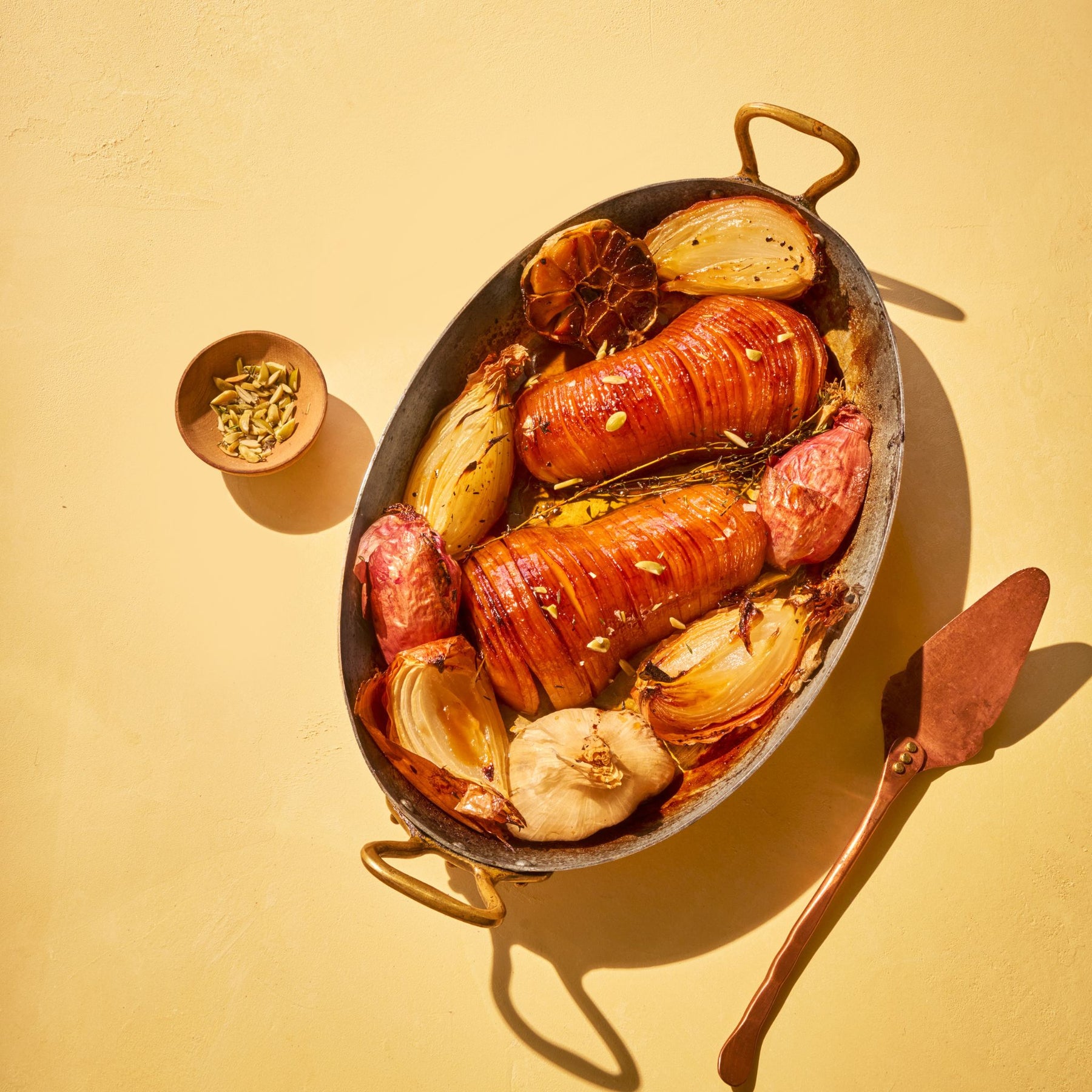 Roasted Honeypatch Squash with Miso Crumble